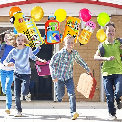 Back to School Balloons,13 PCS First Day School Party Balloons,Welcome ...