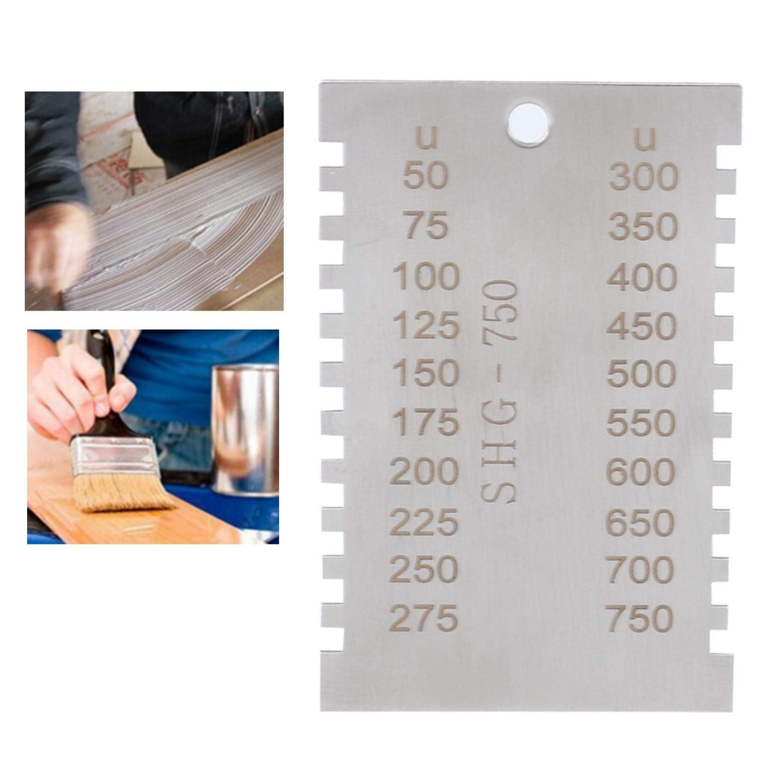 Buy Thickness Gauge lightweigh Wet Film Comb Thickness Gauge High ...