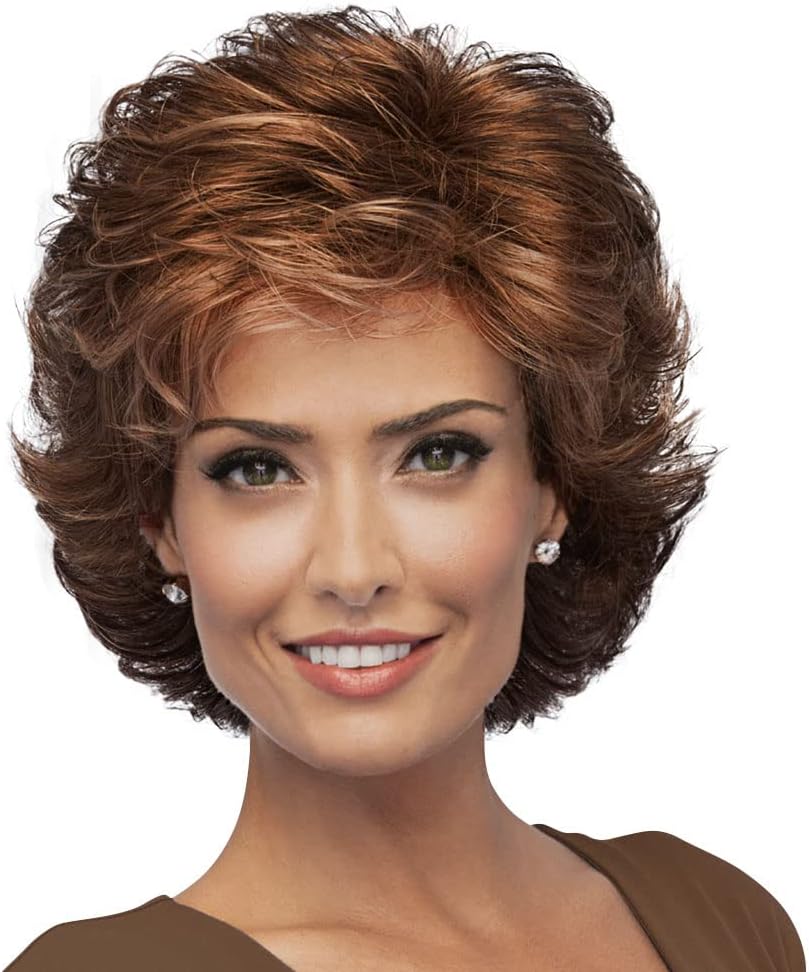 Amazon.com : Gabor Fortune Collar-Length Wavy Layered Wig by Hairuwear ...