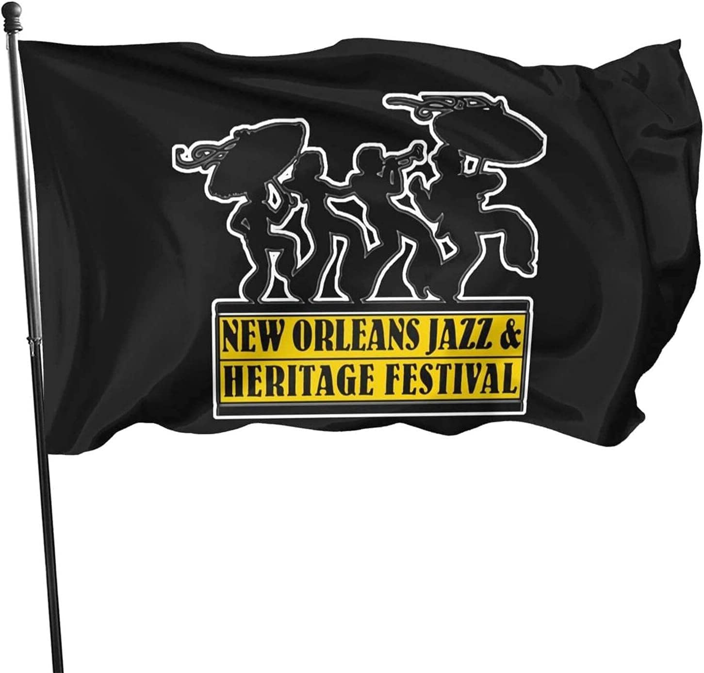 Amazon.com : 3x5 New Orleans Jazz & Heritage Festival Flag Outdoor ...