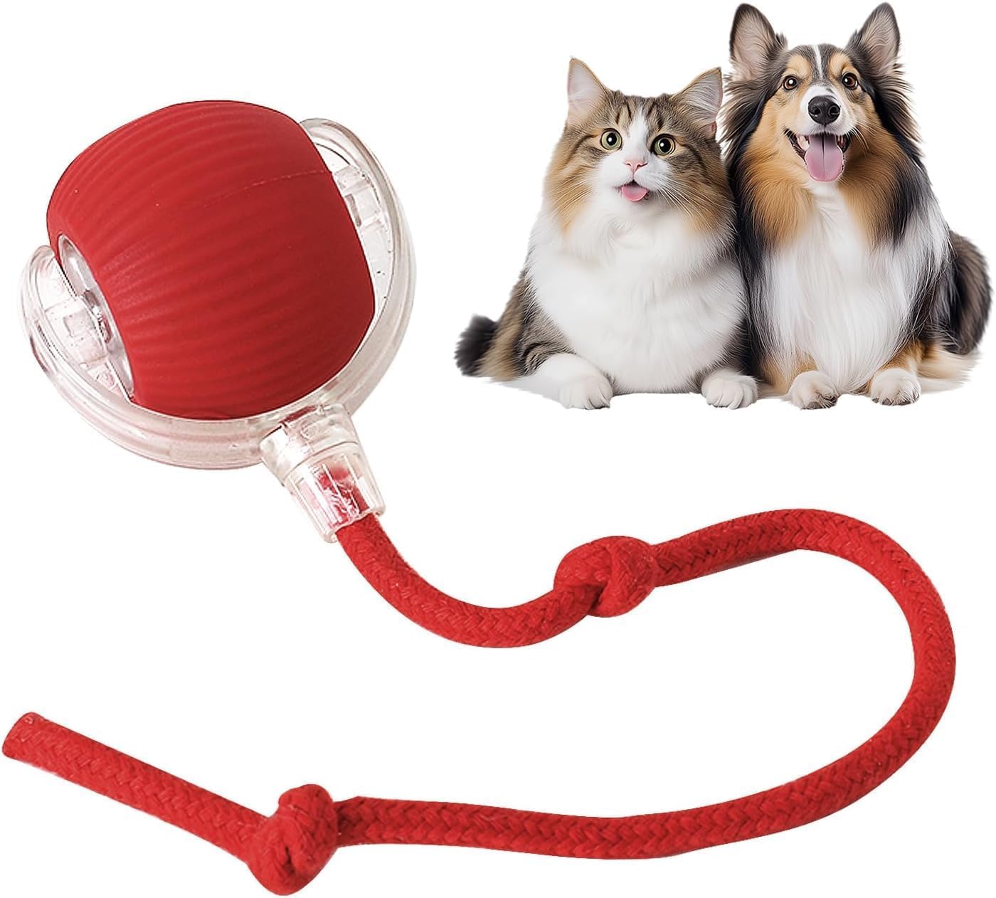 Wodine Interactive Cat Toy - Cat Toys For Indoor Cats Smart Silicone ...