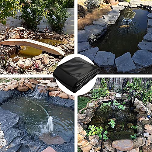Snapklik.com : 14.5 Mil Pond Liner, 7x10 Ft Pond HDPE Skins Small Fish ...