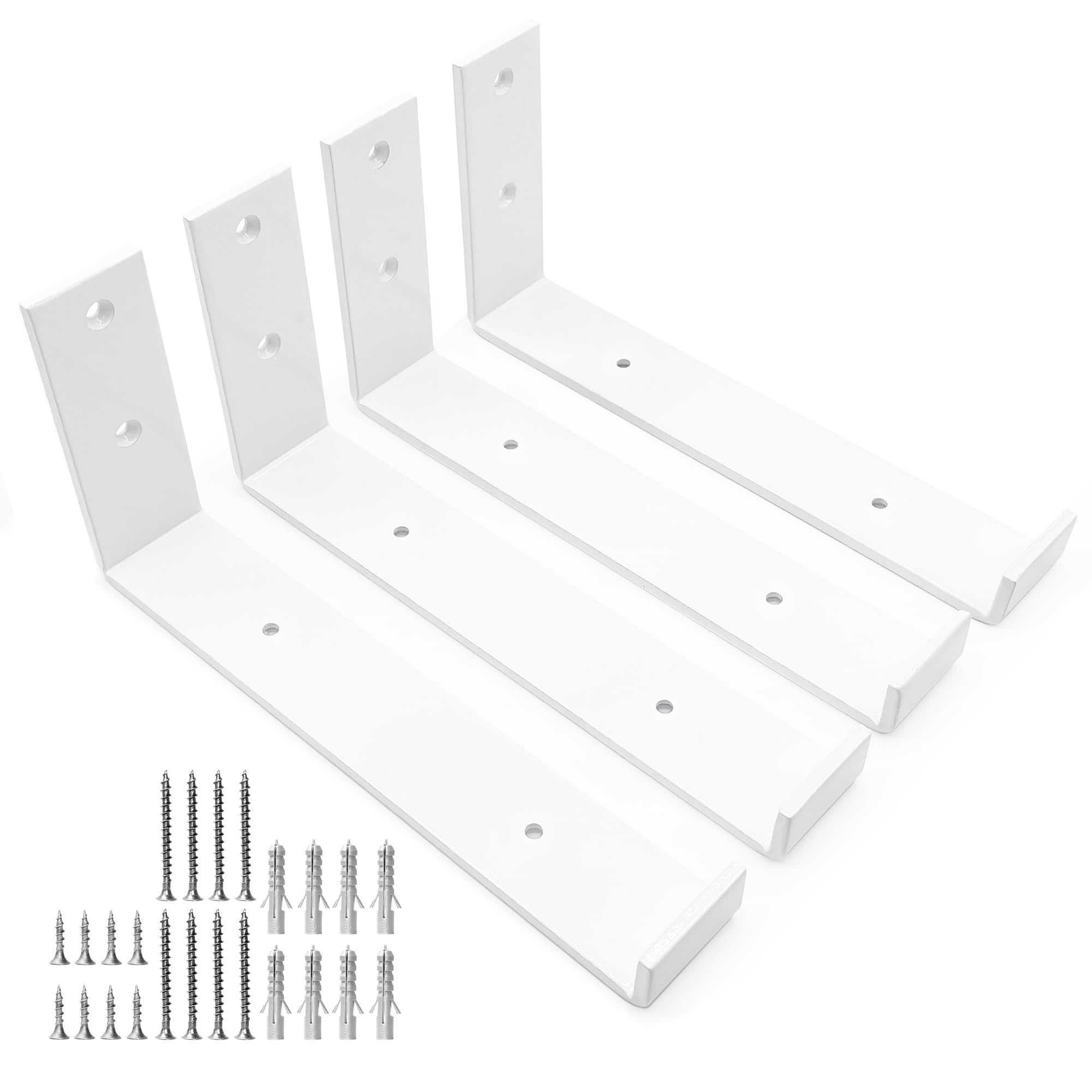 Top Notch Home and Living Heavy Duty Metal Shelf Brackets | Steel Up ...