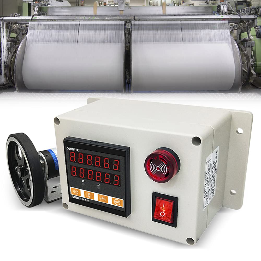 Digital Length Meter Counter 300ppr Digital Rolling Wheel Rotary ...