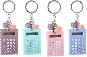 Mini-rekenmachine, ASHATA 8-cijferige rekenmachine LCD-scherm Draagbare ...