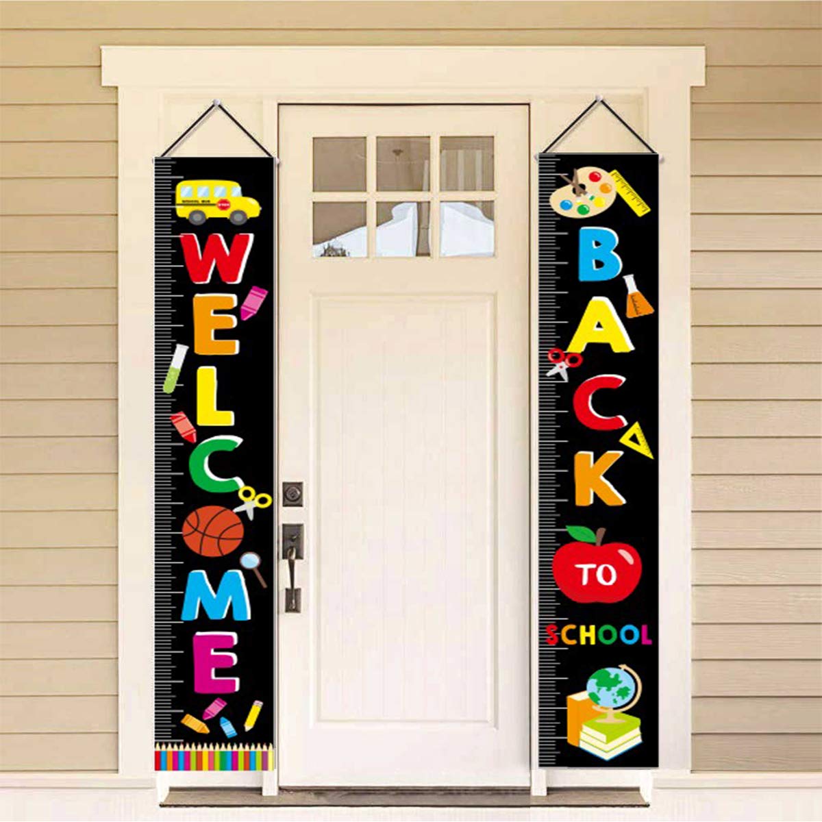 Buy ARELUX Back to School Decoration Banner, First Day of School ...