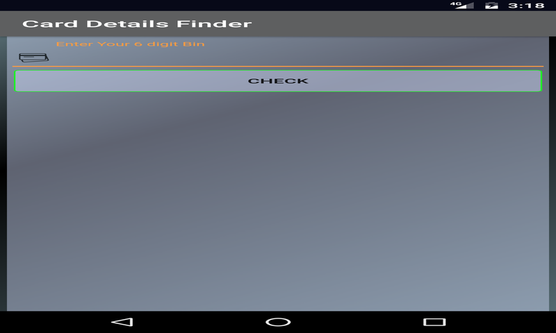 Card Data Checker / Bin Checker - App on Amazon Appstore