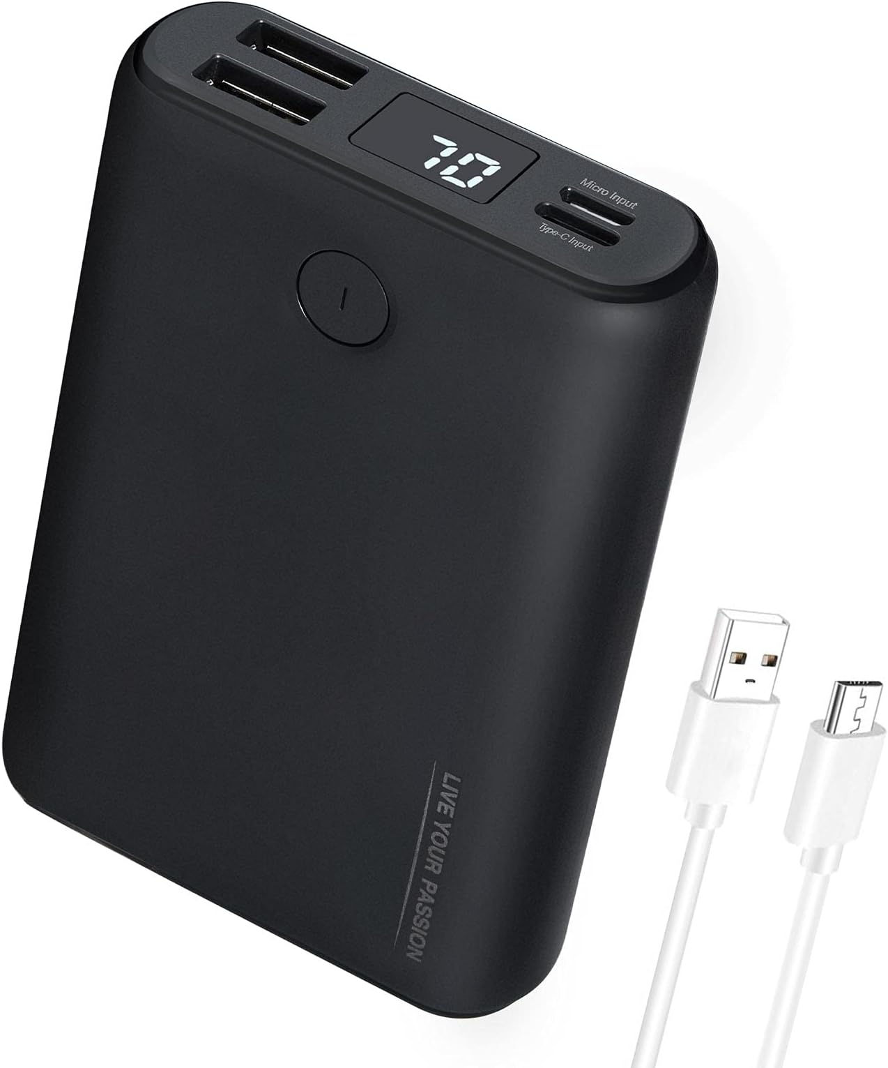 Amazon.com: TIDEWE Power Bank, Rechargeable Battery Pack Suitable for ...