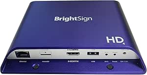 BrightSign HD1024 | Reproductor HTML5 de E/S ampliado Full HD : Amazon ...