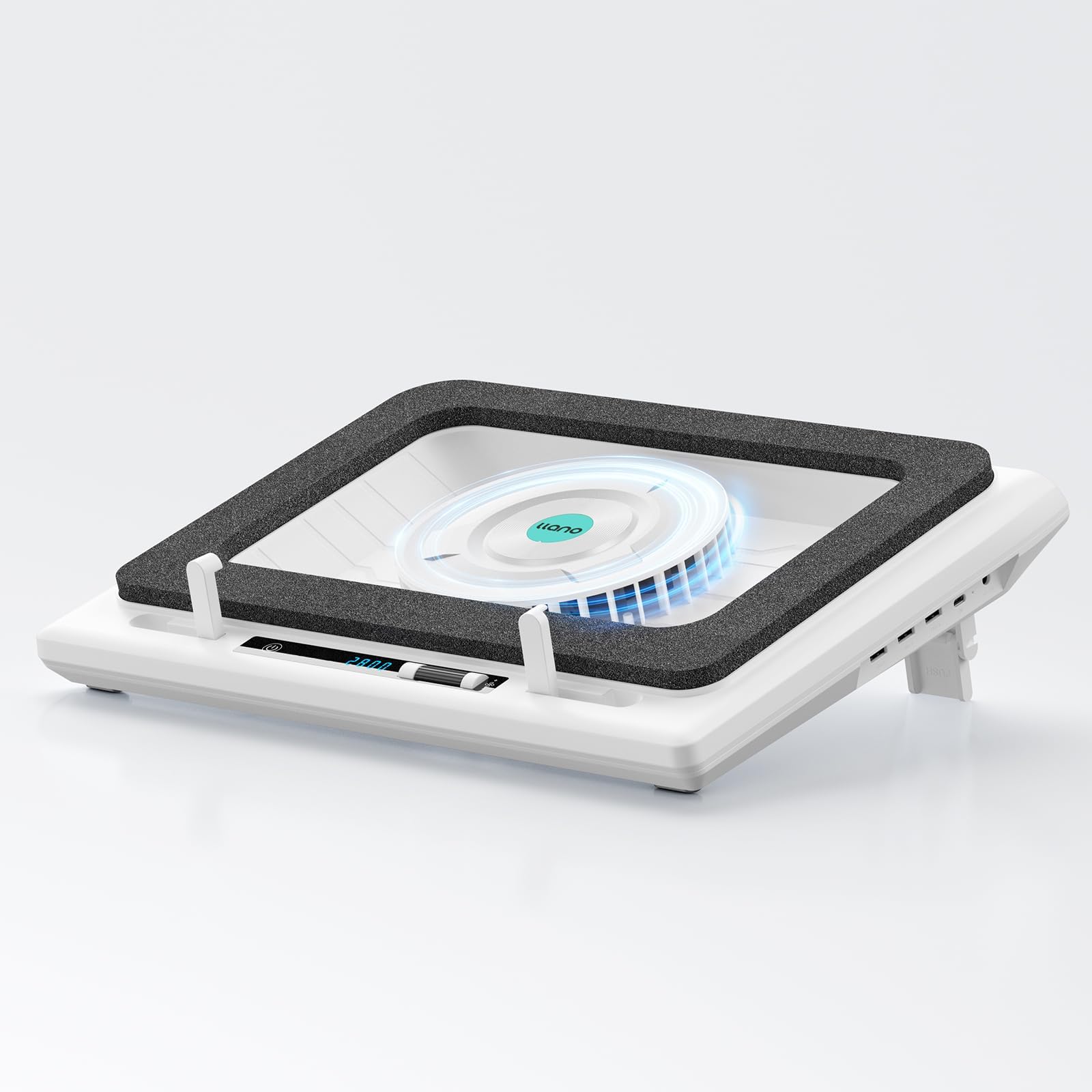 llano Laptop Cooler, Gaming Laptop Cooling Pad Stand with 5.5inch ...