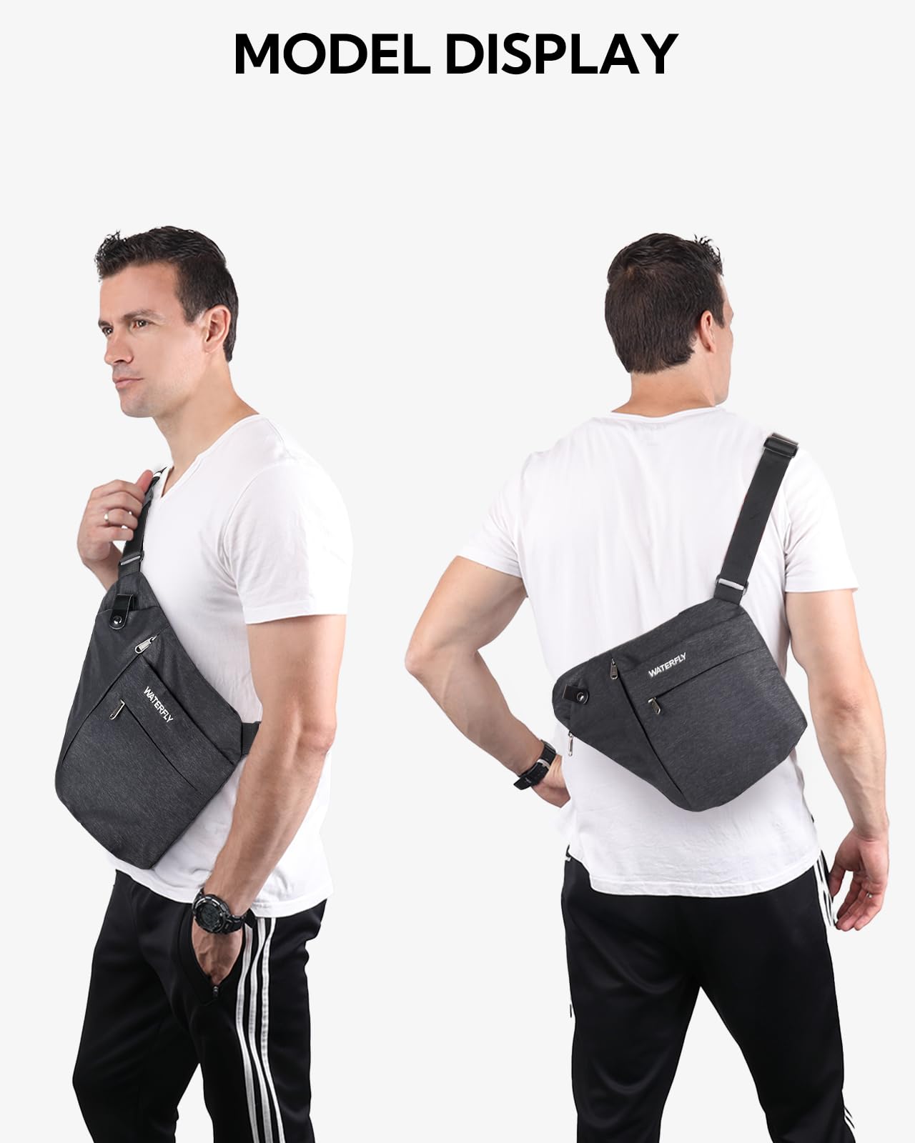Snapklik.com : Sling Crossbody Chest Bag: Slim Anti-Theft Cross Body ...