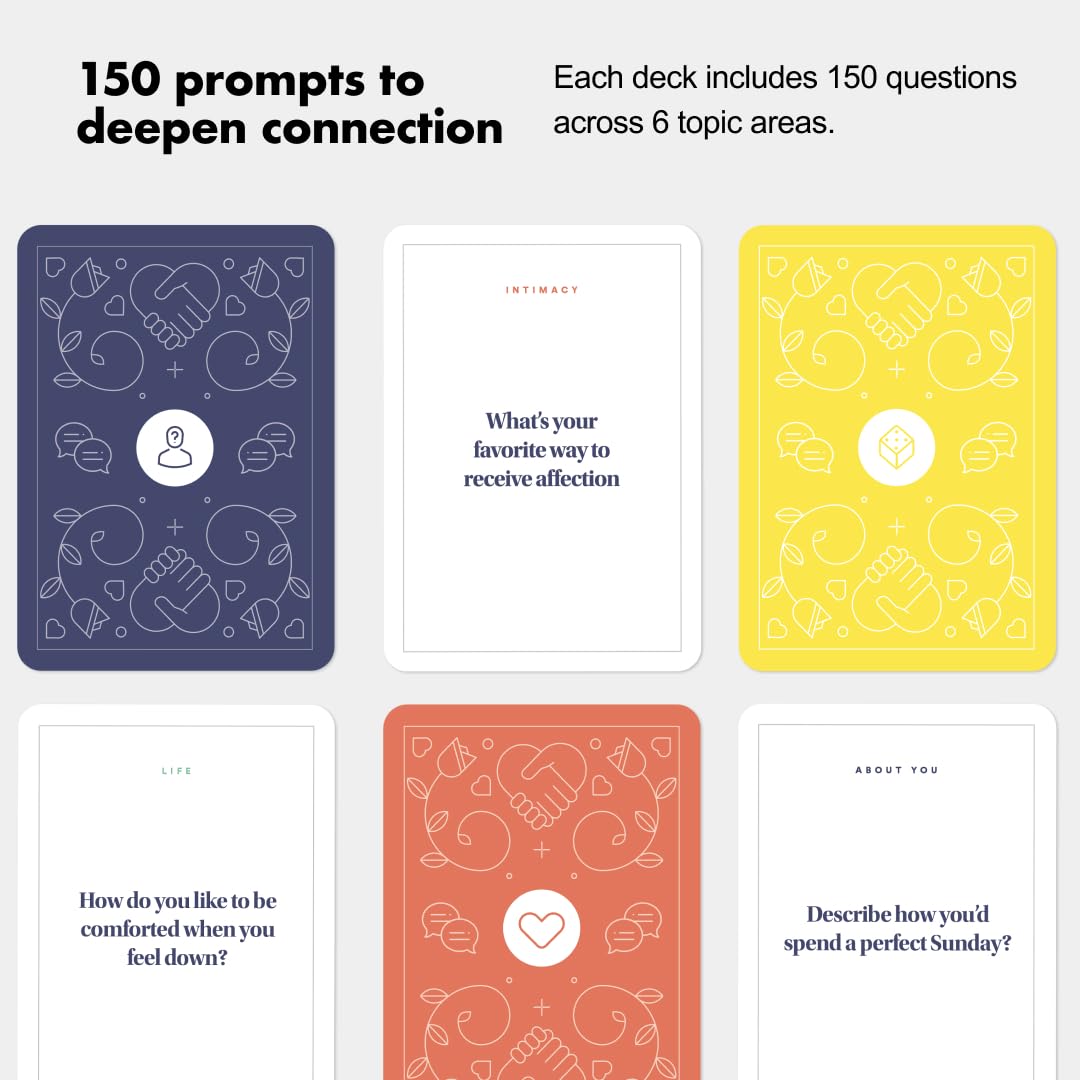 Snapklik.com : BestSelf Intimacy Deck: 150 Relationship Building ...