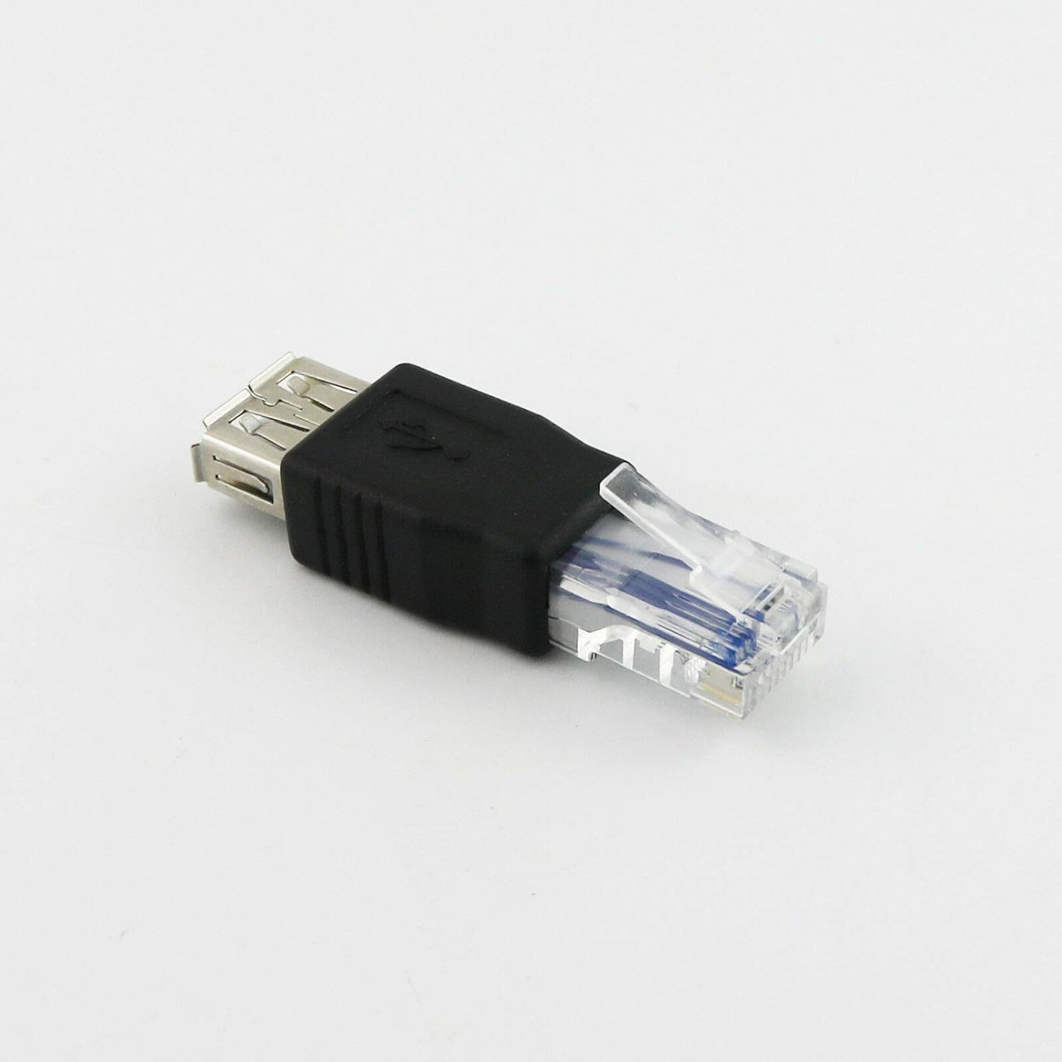 Amazon.com: Connector and Terminal 1x USB 2.0 A Female Jack to RJ45 ...