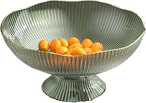 Frutero Moderno Frutero y Repostería, Cuenco de Repostería con Pie ...