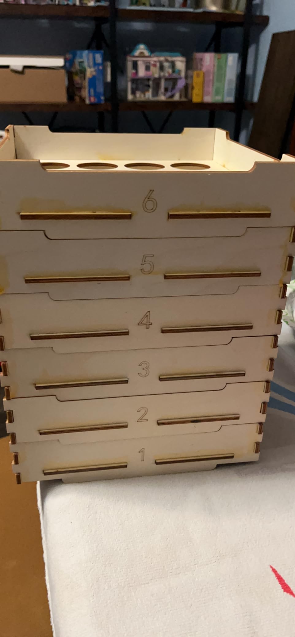 Amazon.com: 4 Tray Sorter Sifter Box Used for Lego, Storage Sorter ...