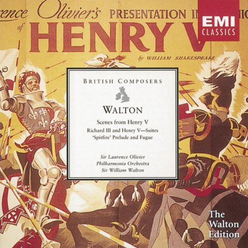 Play Walton: Henry V - Scenes from the film, and other film music by ...