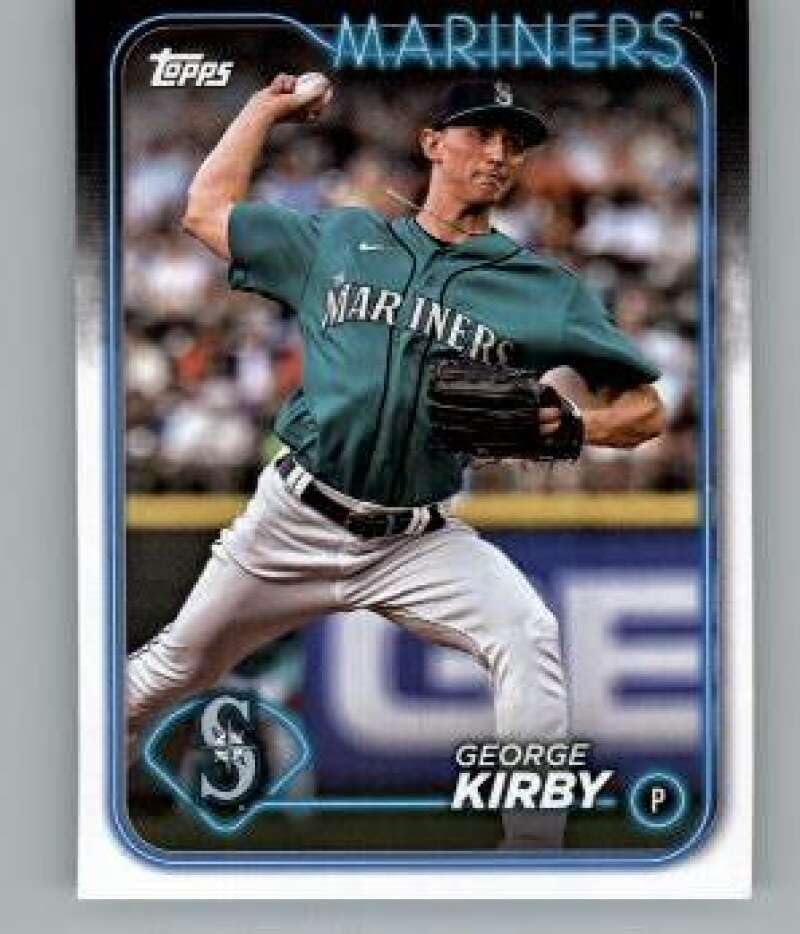 2024 Topps (From Team Set) Seattle Mariners #SEA-2 George Kirby Seattle ...
