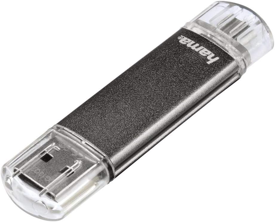 Hama 128GB USB-Speicherstick mit USB 2.0 & microUSB Handy-Stick, Doppel ...
