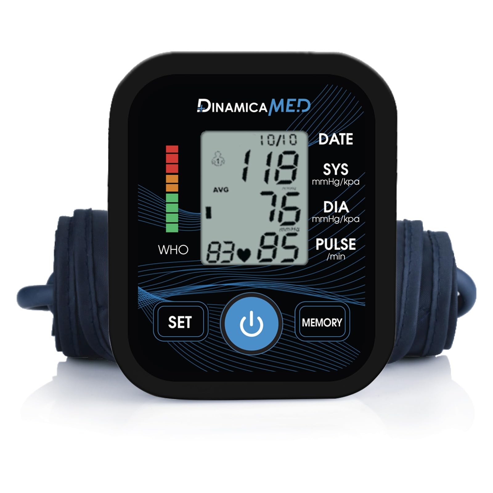 Dinamicamed Misuratore Pressione da Braccio, Apparecchio Pressione da ...