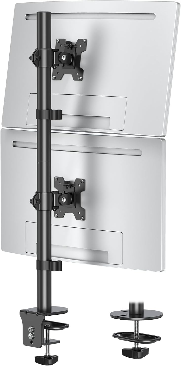 Amazon.com: Mount-It! Triple Monitor Mount with USB and Audio Ports, 3 ...