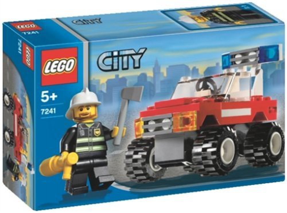 LEGO City 7241: Fire Car : Amazon.co.uk: Toys & Games