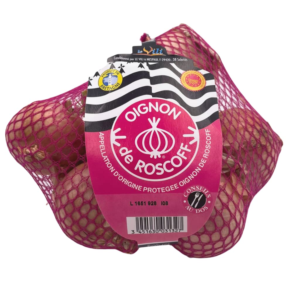 BonneBouffe Roscoff Onions 1kg Bag : Amazon.co.uk: Grocery