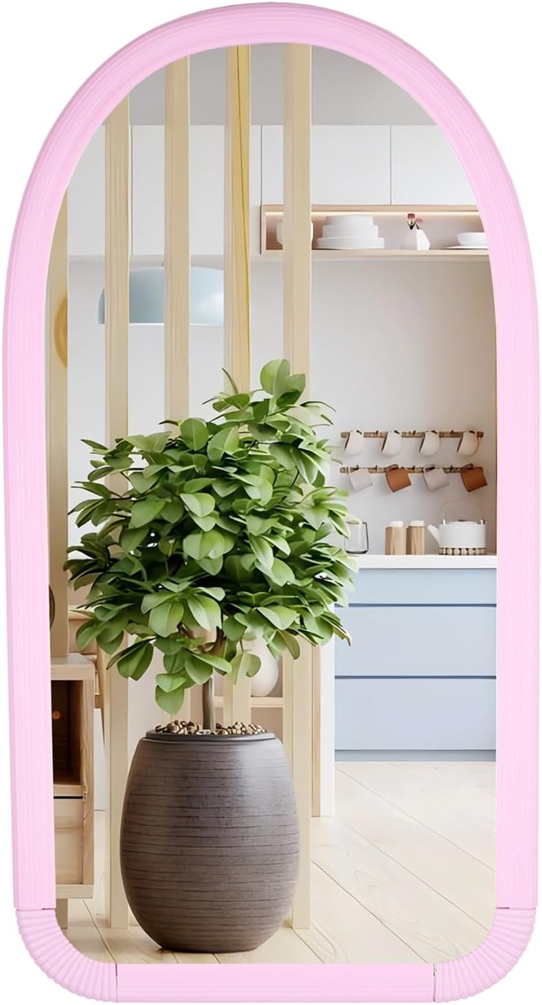 Amazon.com: SDlumeiy 12x23 Inch Arched Bathroom Mirror, Wall Mounted ...