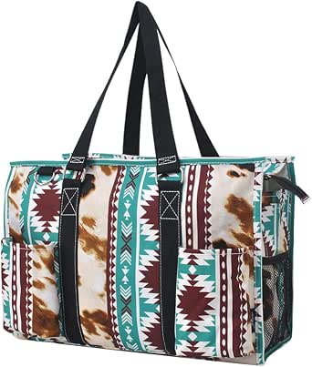 Amazon.com: NGIL Utility Water Resistant Tote Bag, Top Zipper Closure ...