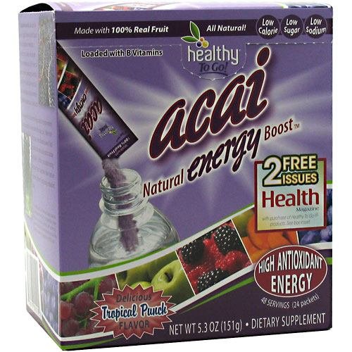 Amazon.com : To Go Brands,Inc. Acai Energy, 24 ct, 3 pack : Grocery ...