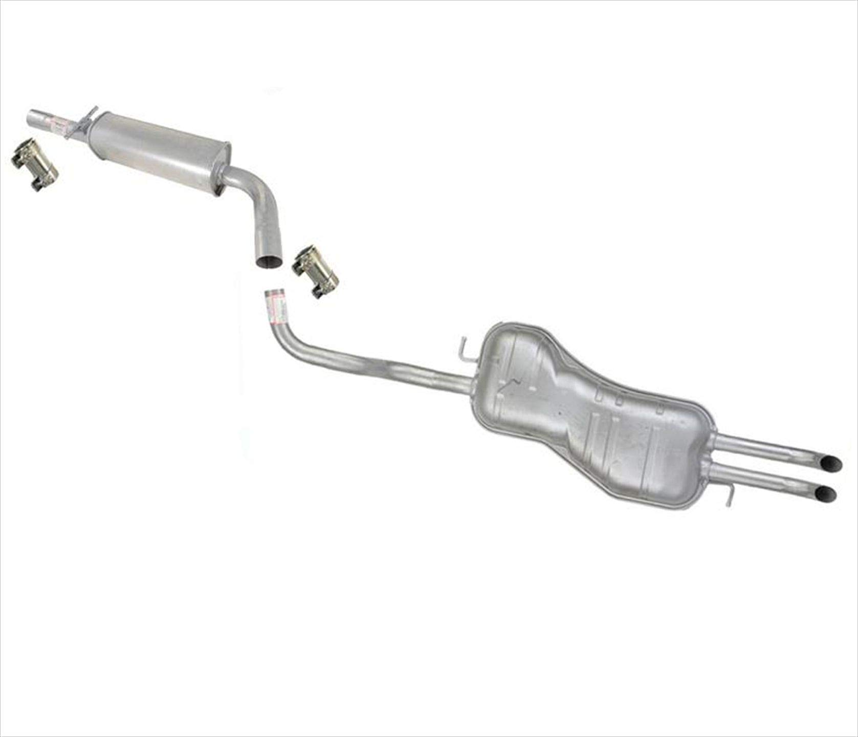 Amazon.com: Fits For VW 1999-2005 Jetta 2.0L Muffler Exhaust System ...