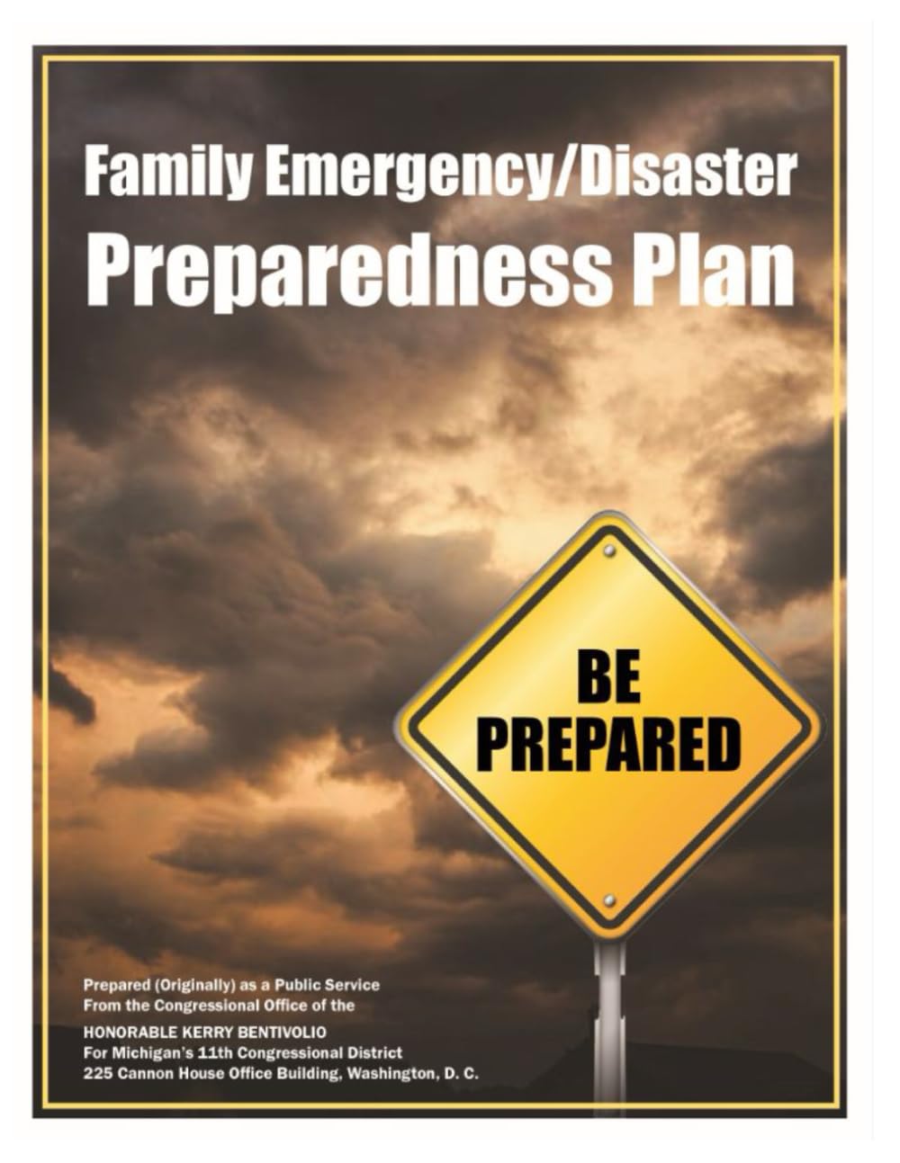 Amazon.com: Family Emergency/Disaster Preparedness Plan: myreadiness ...