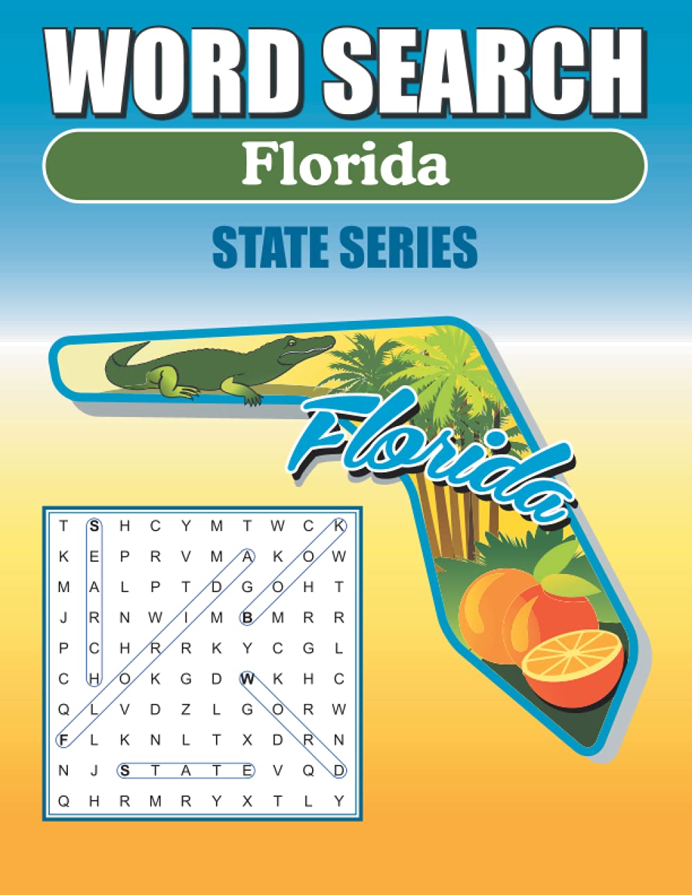 Word Search Florida: Word Find Book For Adults, Seniors And Teens ...