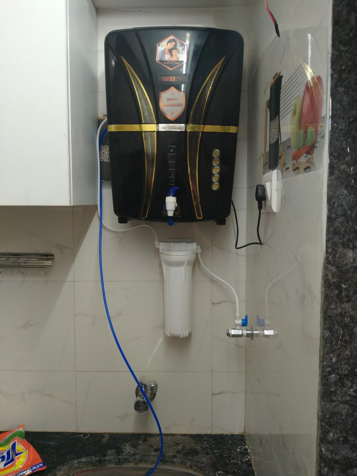 Purifierwala® Diamond 12 Ltr RO + UV + UF + TDS CONTROLLER + Zinc ...