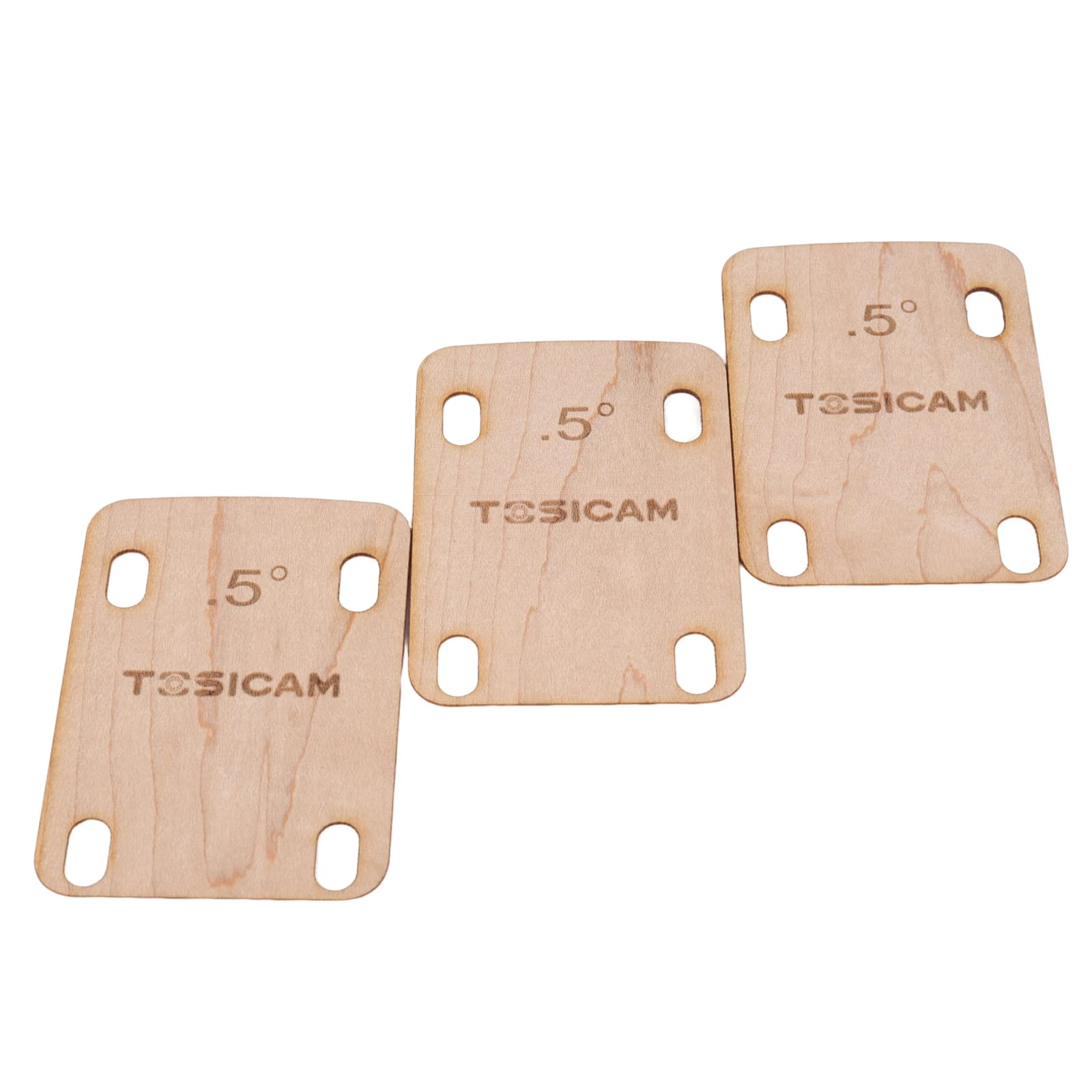 Snapklik.com : 3pcs Guitar Neck Shims Shim Made Of Canada Solid Maple ...