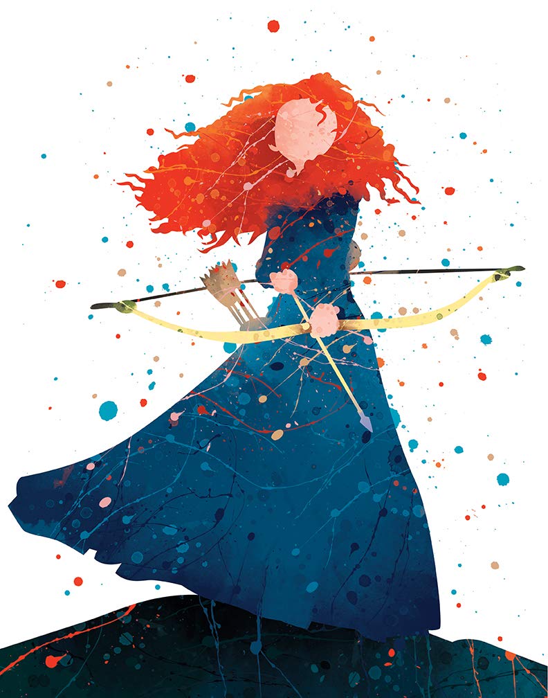 Brave Movie Characters Drawings