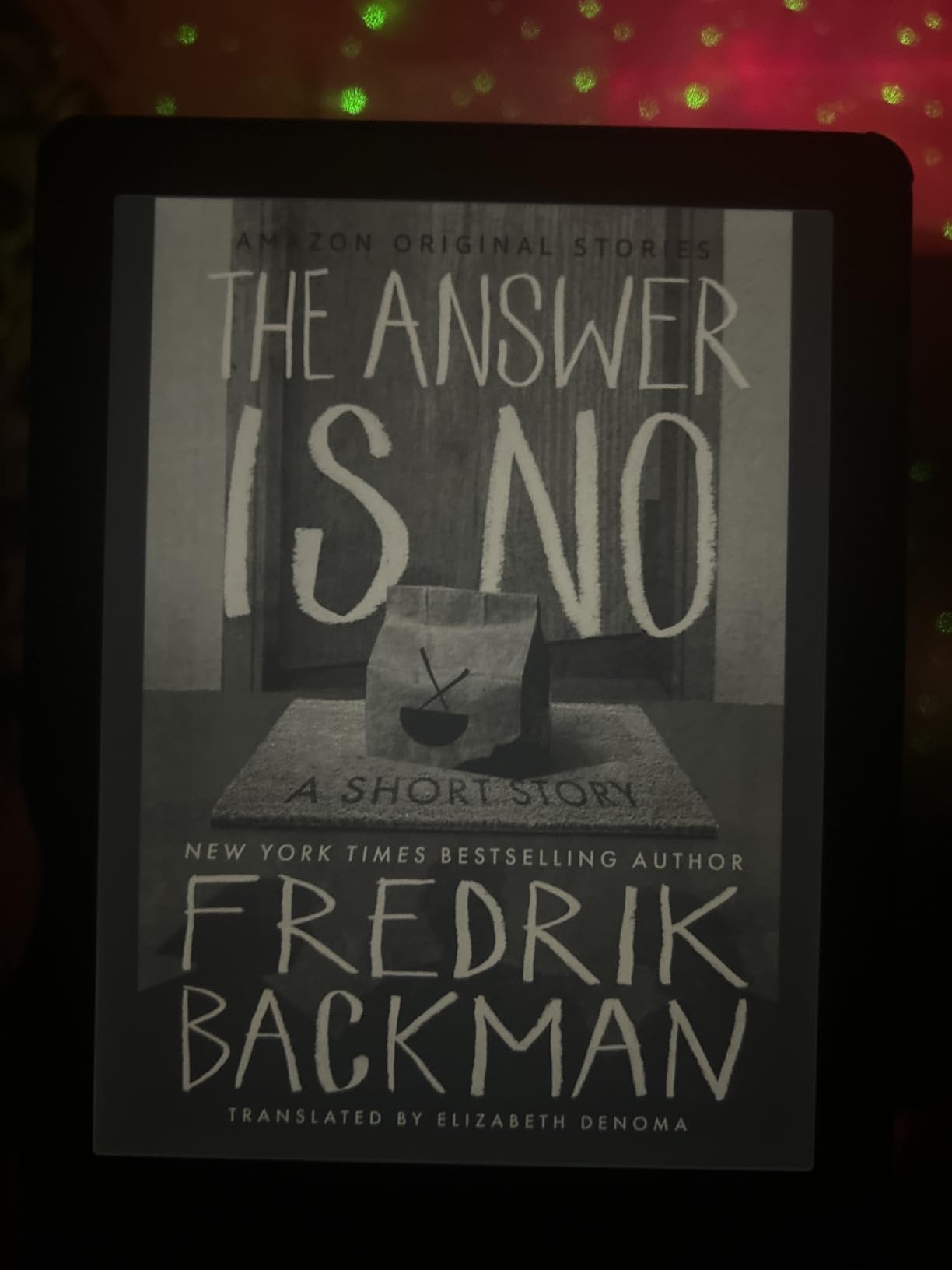 The Answer Is No: A Short Story (Audio Download): Fredrik Backman ...