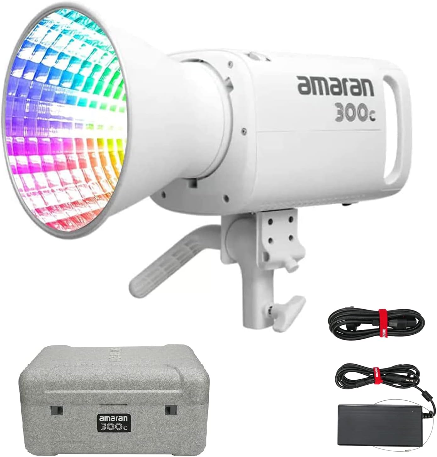 Amazon.com : Aputure Amaran 300c RGB COB Video Light Bowen Mount 2,500K ...