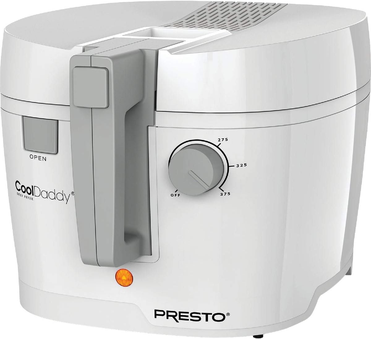 Amazon.com: Cool Daddy Cool-Touch Deep Fryer: White Cool Dady Fryer ...
