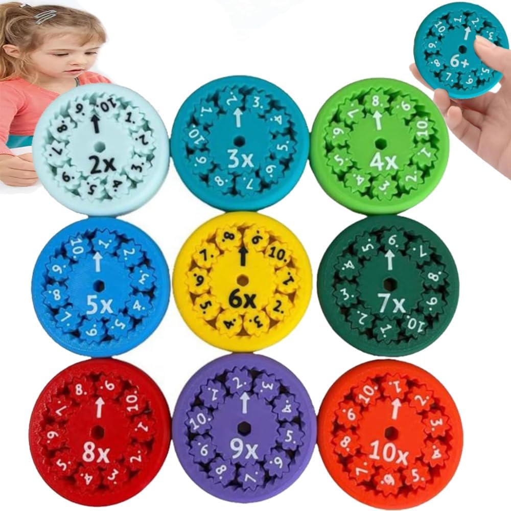 Amazon.com: Math Fidget Spinners, Math Fact Fidget Spinner Toys ...