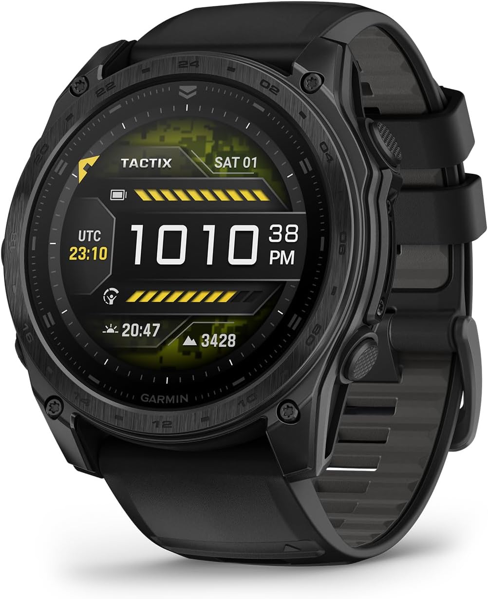 Amazon.com: Garmin tactix® 8 51mm, AMOLED Display, Premium Tactical GPS ...