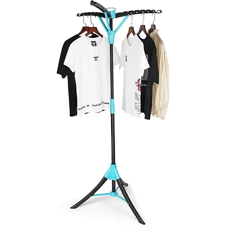 Amazon.com: JAUREE Tripod Clothes Drying Rack Folding Indoor, Portable ...