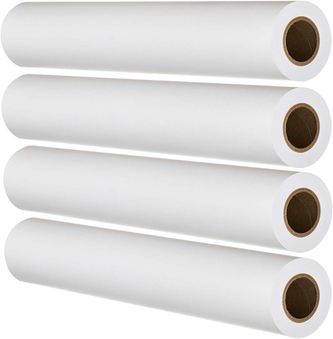 Amazon.com : FHS Retail CAD Paper Rolls (24” x 150', 20lb) | Ink Jet ...