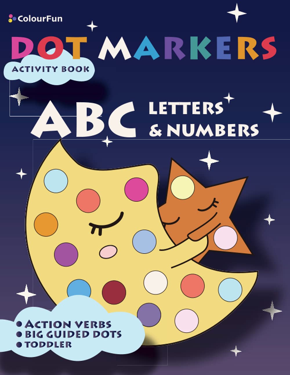 Amazon.com: Action Verbs - ABC Letters & Numbers: Dot Markers Activity ...
