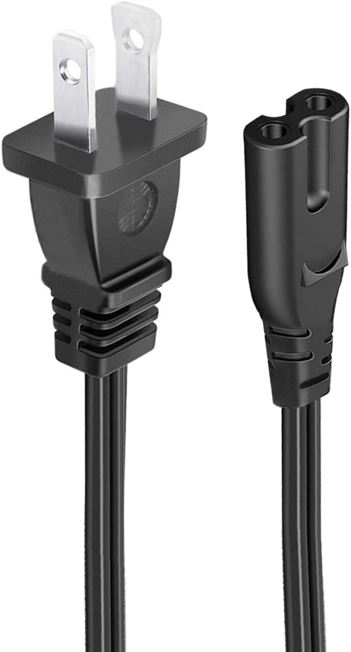 Amazon.com: 8.2ft 2 Prong AC Power Cord Replacement for HP Officejet ...