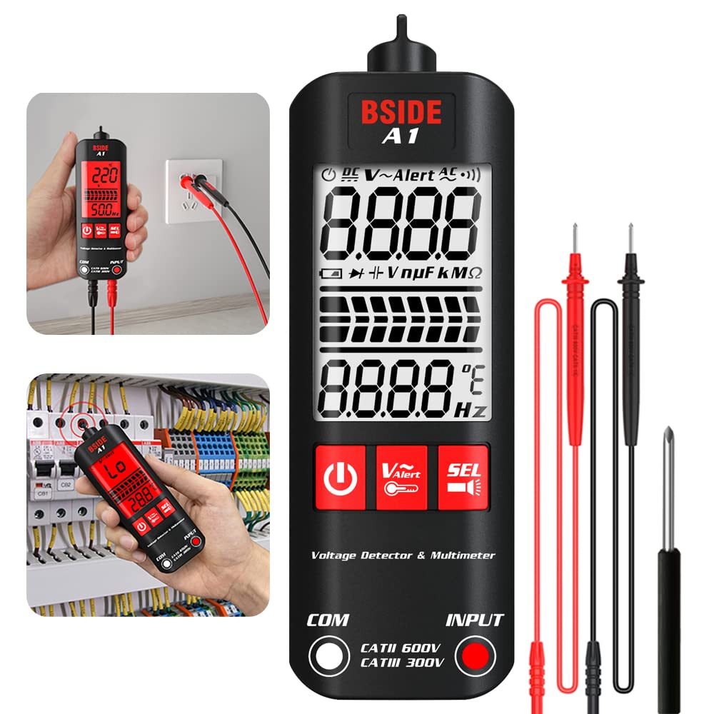A1 Fully Automatic Anti-Burn Intelligent Digital Multimeter, Zero and ...
