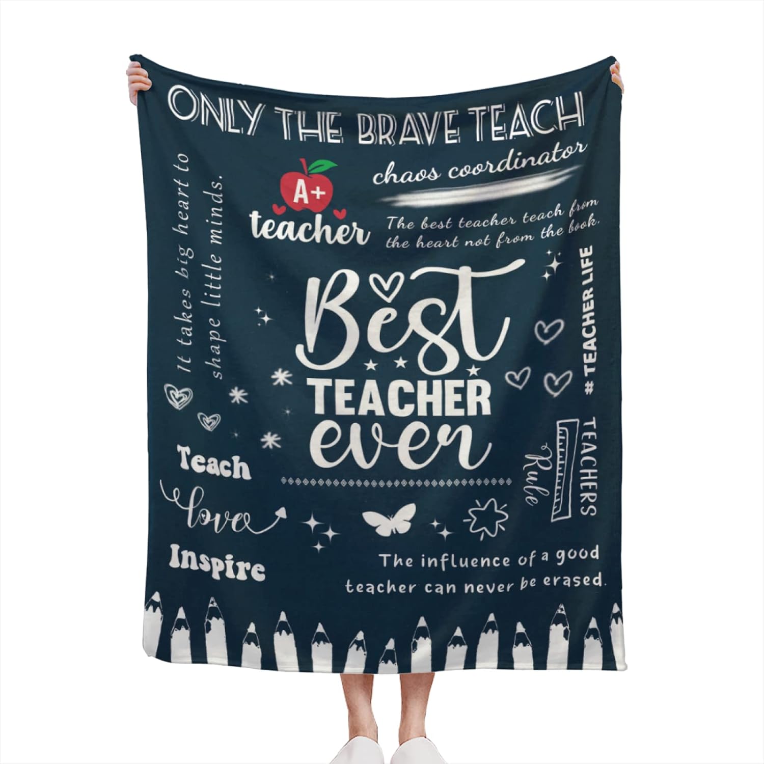 Amazon.com: Teacher Gifts For Women Teacher Blanket 80"X60", Teacher Appreciation Gifts Thank ...