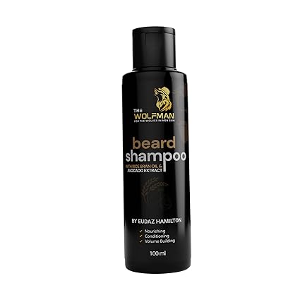 Buy The Wolfman Beard Shampoo With Avocado Oil, Controls Damage, Makes ...