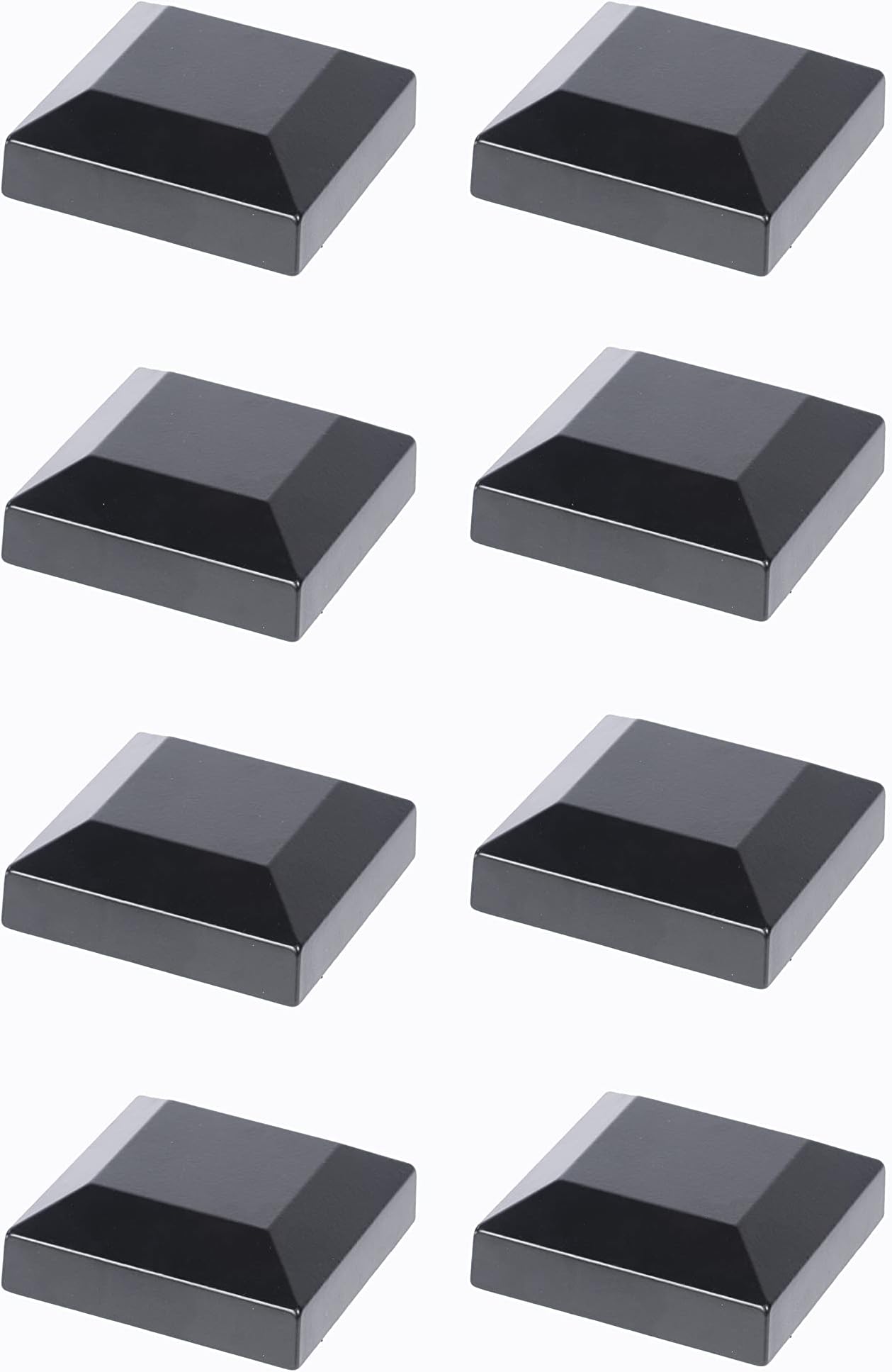 2-1/2" x 2-1/2" Heavy Duty Galvanized Post Cap (Pack of 2) - Amazon.com