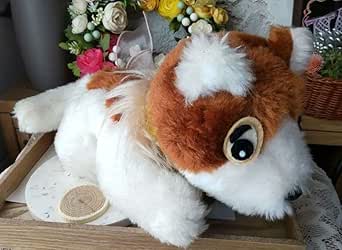 Amazon.co.jp: Calpis Patrash Dog Plush Toy : Toys & Games