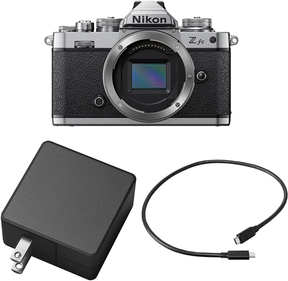 Amazon | 【セット】Nikon ミラーレス一眼カメラ Z fc ボディ Zfc & Nikon ACアダプター EH-8P ...